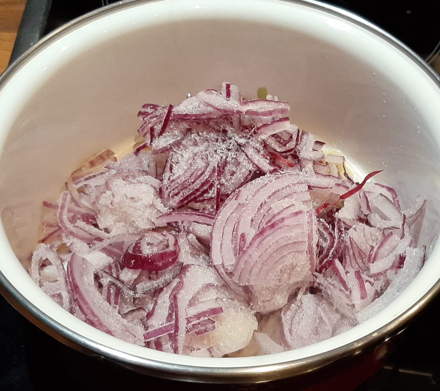 CONFIT D'OIGNON ROUGE AU VINAIGRE BALSAMIQUE Excellent