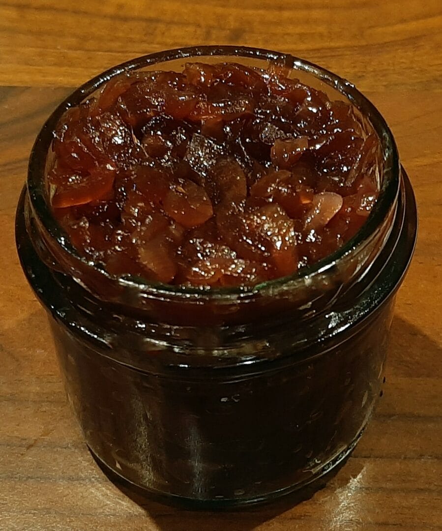 CONFIT D'OIGNON ROUGE AU VINAIGRE BALSAMIQUE Excellent