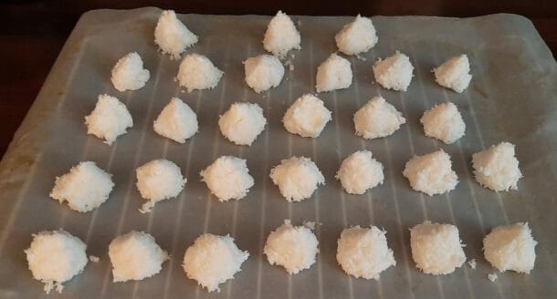 RECETTE DES ROCHERS À LA NOIX DE COCO Trop bons