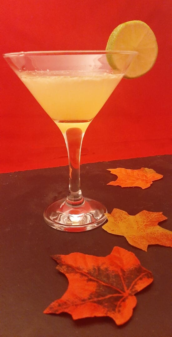 Cocktail Vodka, sirop d'érable et citron vert. Recette d'Ice Flower