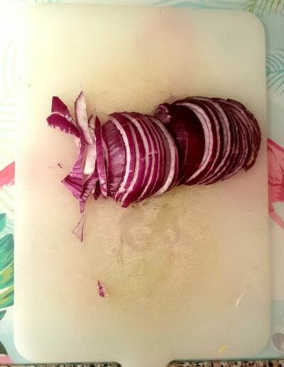 Recette oignon rouge caramélisé. Pour accompagner burger et foie gras