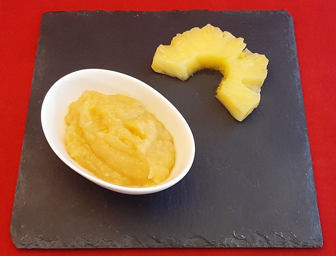 Compote ananas et pomme choupette. Un dessert simple et gourmand
