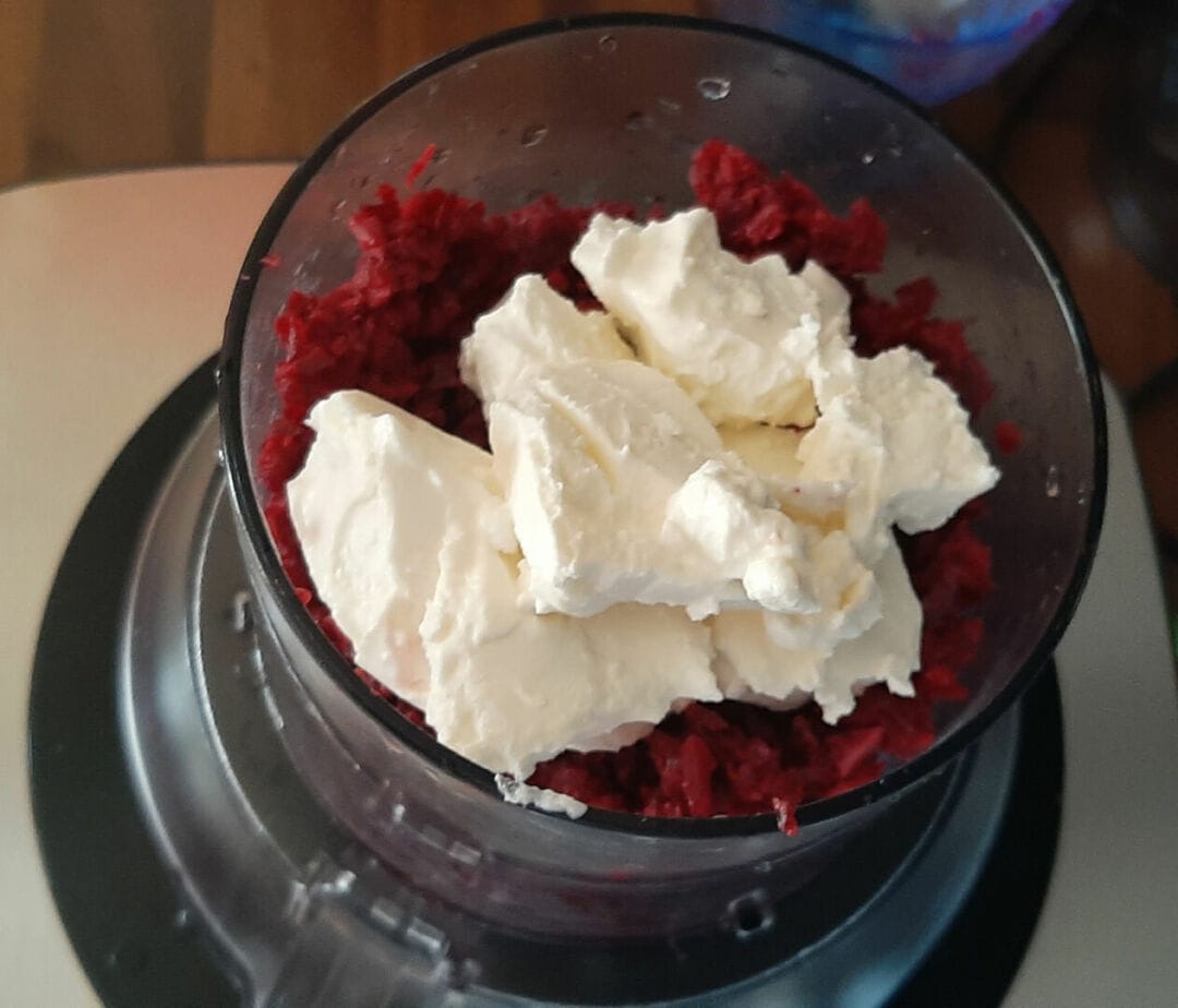 Verrine betterave St Môret. Recette pour un apéro chic et rapide