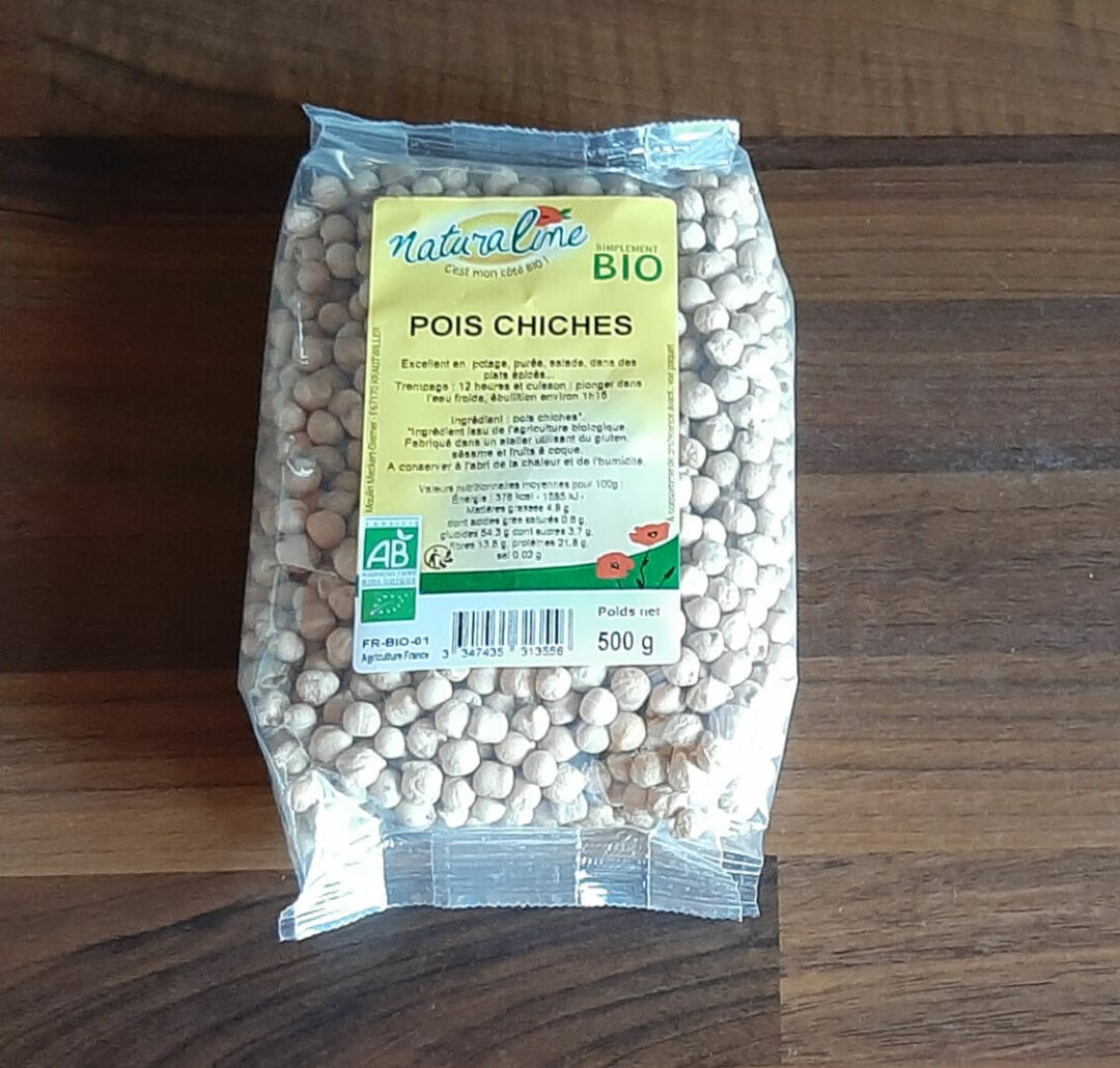 Cuisson des pois chiches secs à l'autocuiseur. Voici la méthode.
