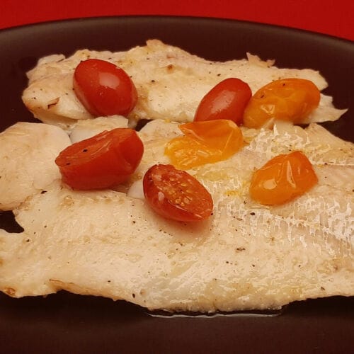 Filets de merlan au four. Une recette de poisson d'Atlantique.