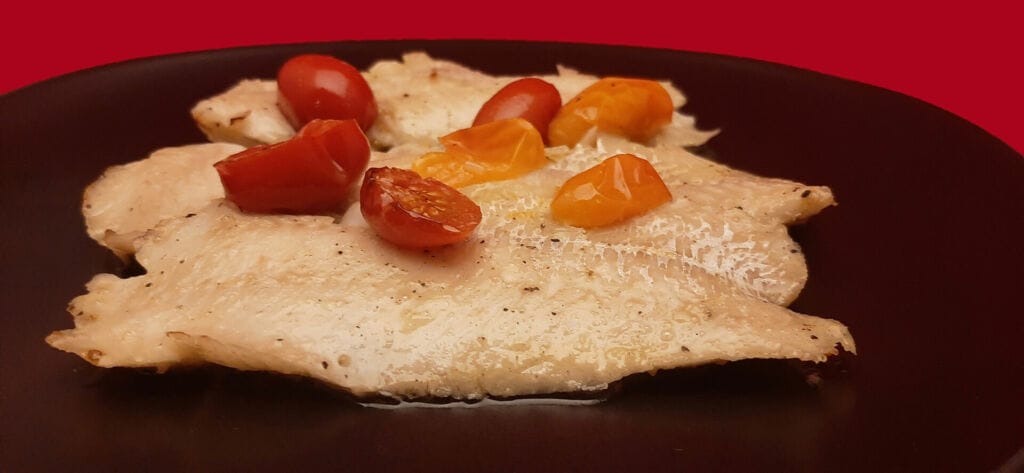 Filets de merlan au four. Une recette de poisson d'Atlantique.