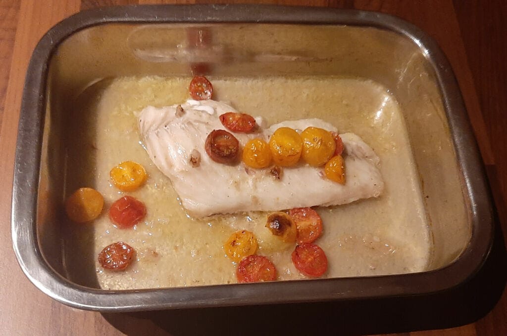 Dos d'églefin au four. Recette de poisson à chair fine et délicate