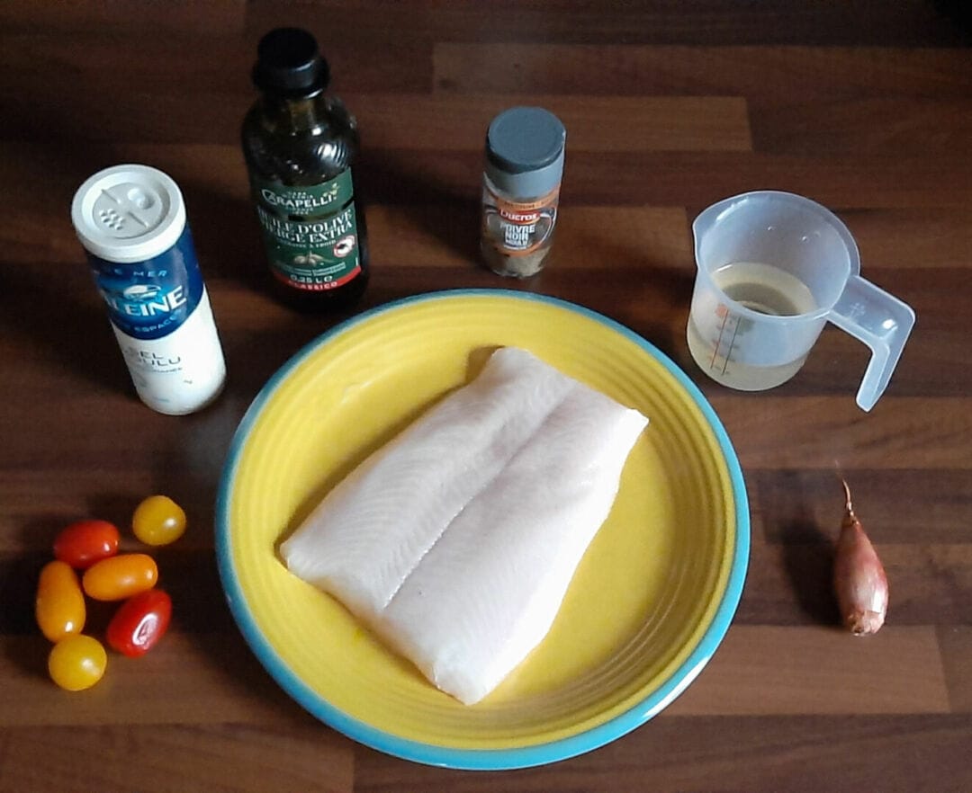 Filet de flétan noir au four. Recette de poisson de mer gourmande