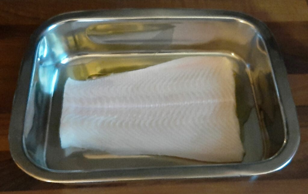 Filet de flétan noir au four. Recette de poisson de mer gourmande