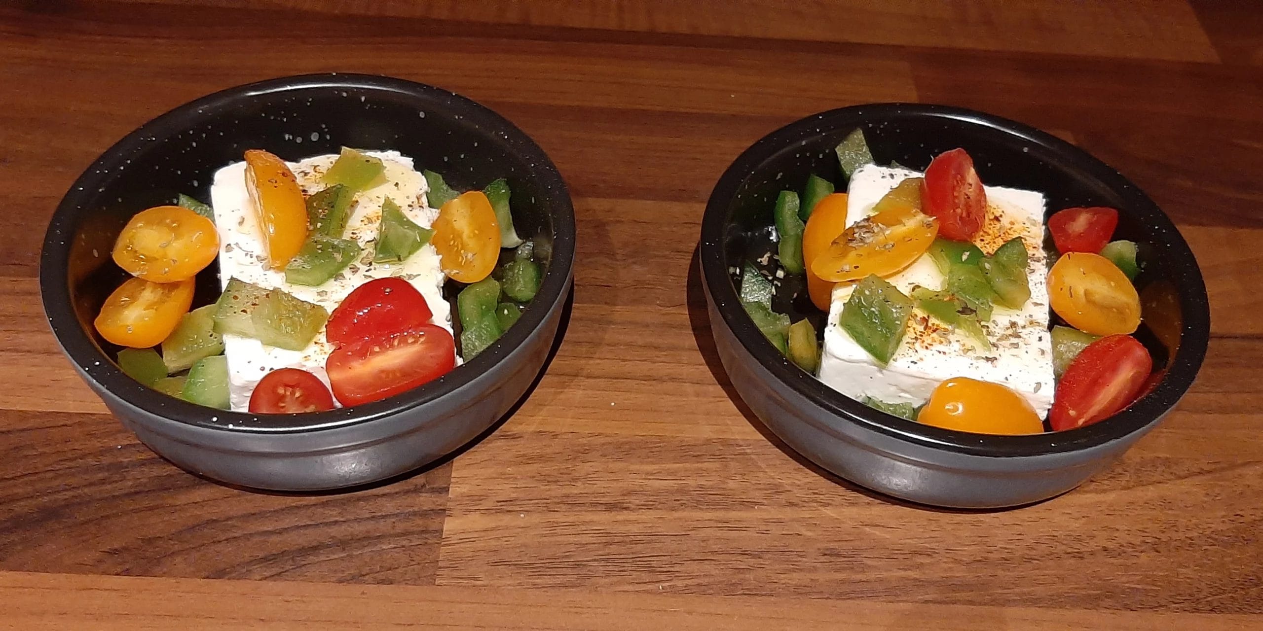 Feta au four. Une recette grecque à servir en entrée chaude.