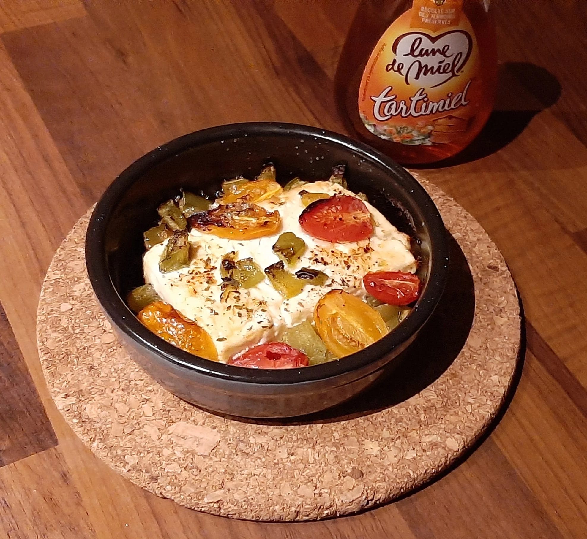 Feta au four. Une recette grecque à servir en entrée chaude.