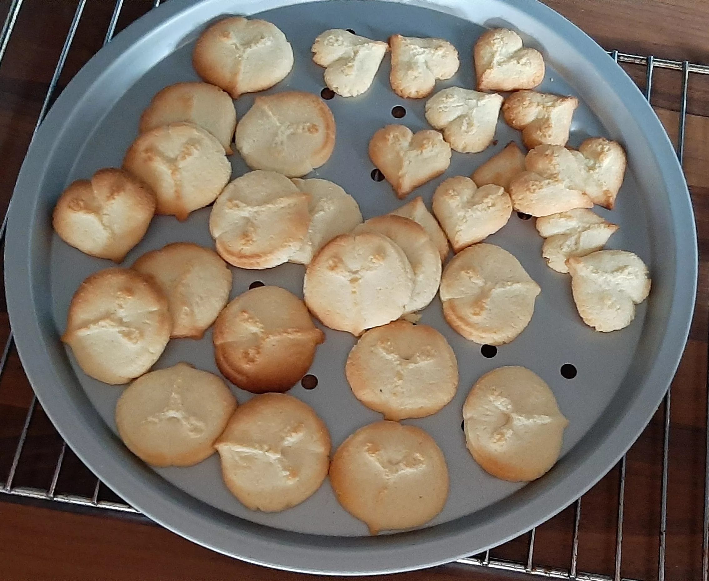 Sablés aux amandes moelleux. Une recette de biscuits en cœur