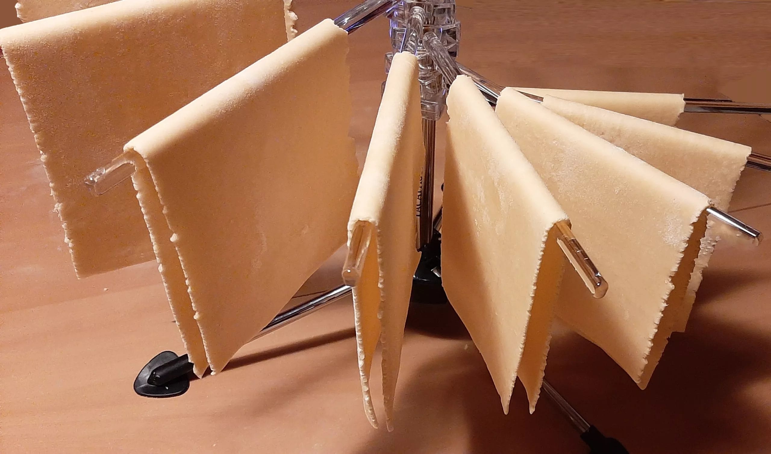 Pâte à lasagnes fraîche. Une recette italienne maison rapide à faire