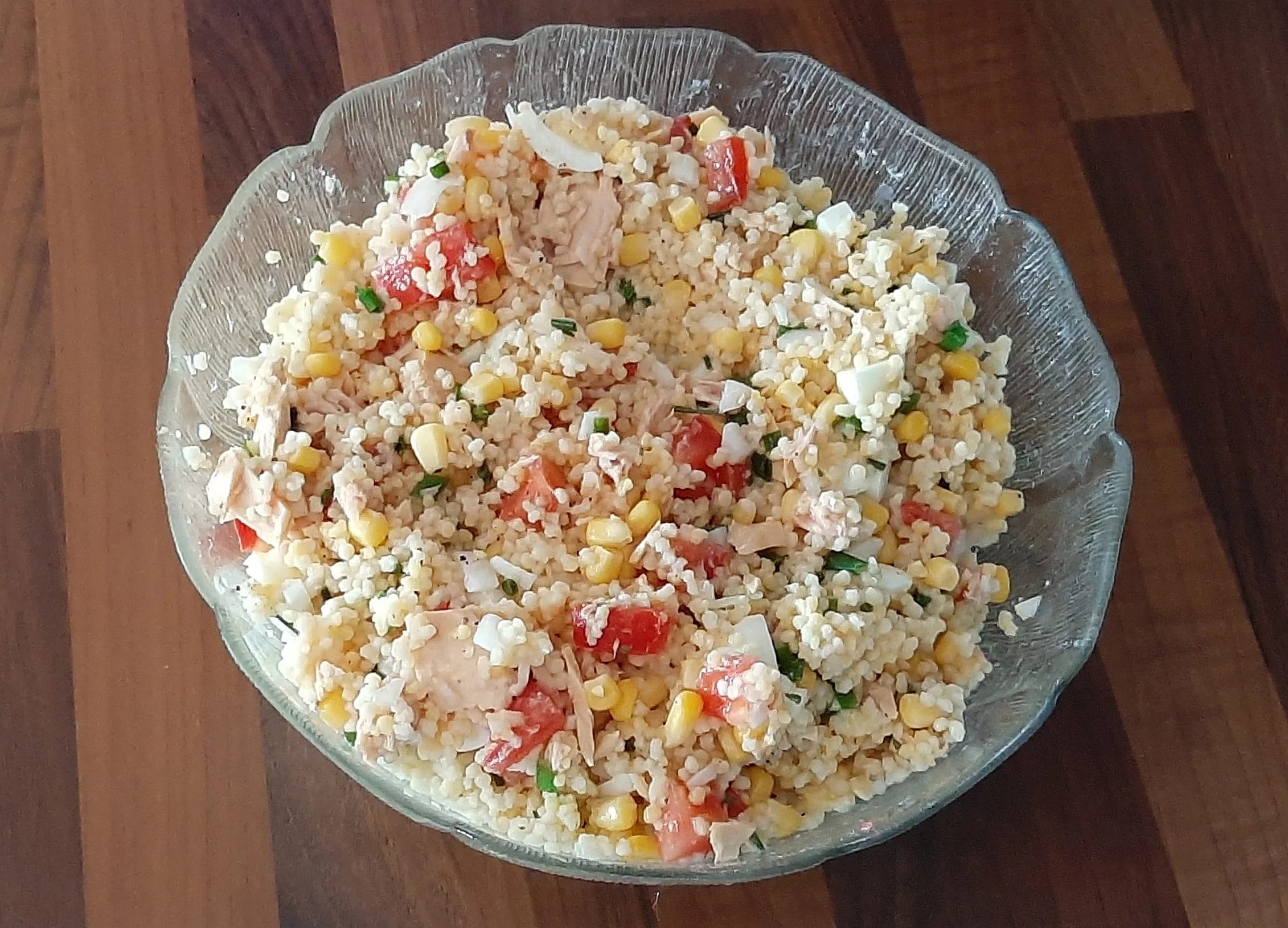 Salade de perles de blé. Une recette estivale pleine de saveurs